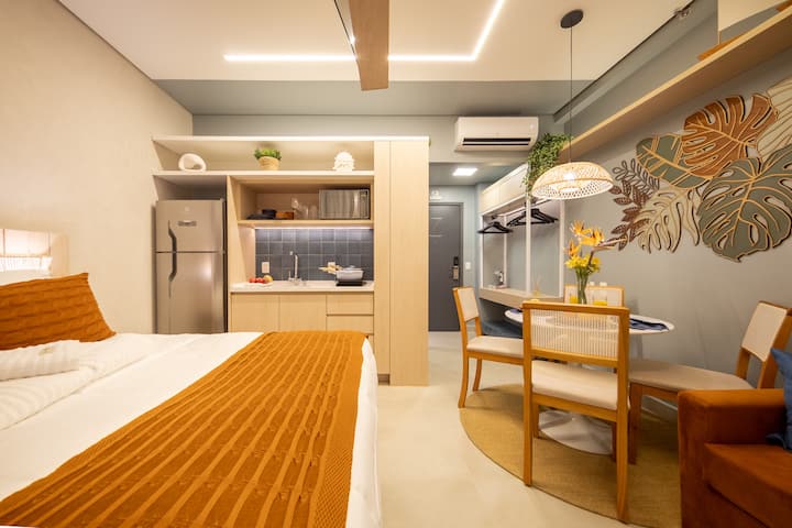 Stay Home Santos | Pé Na Areia & Piscina | 1605 - Santos, Brasil