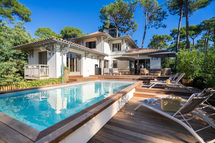 Divine Villa Au Calme - Entre Moulleau Et Golf - Arcachon