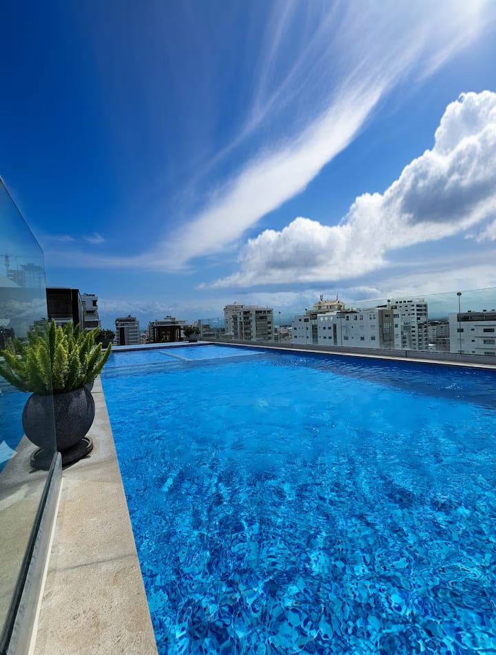 Acogedor Apartamento Piscina /Bbq / Rd. - Santo Domingo