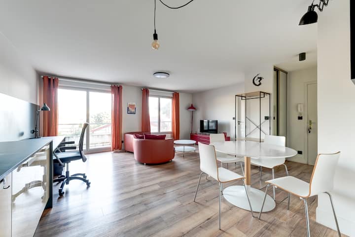 Grand T2 Lumineux Avec Terrasse - Lyon