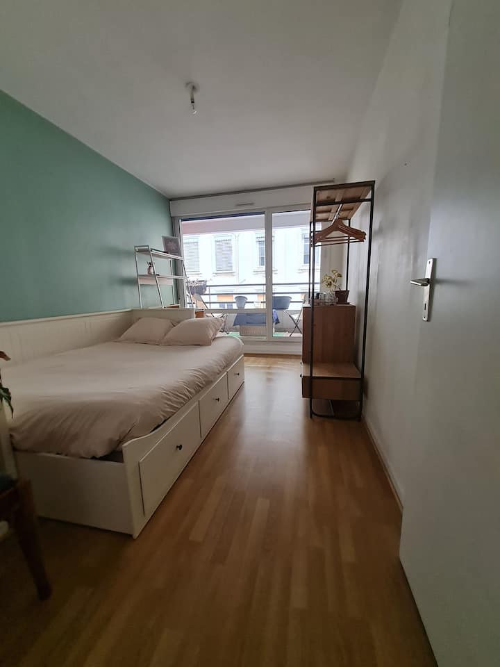 Chambre Calme à Côté De La Gare. - Lyon