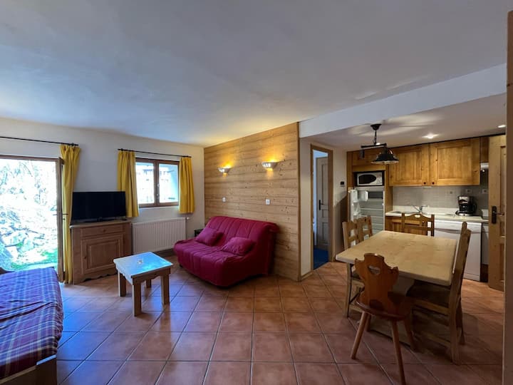 Appartement Chaleureux 6 Personnes Proche Piste - Lac de l'Ouillette