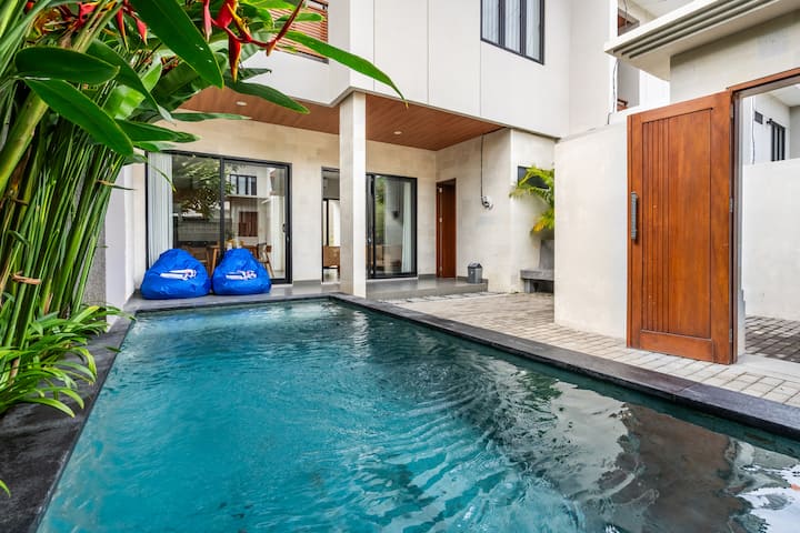 Modern 2br Sanur – 5 Mins To Beach & Cafés - Sanur