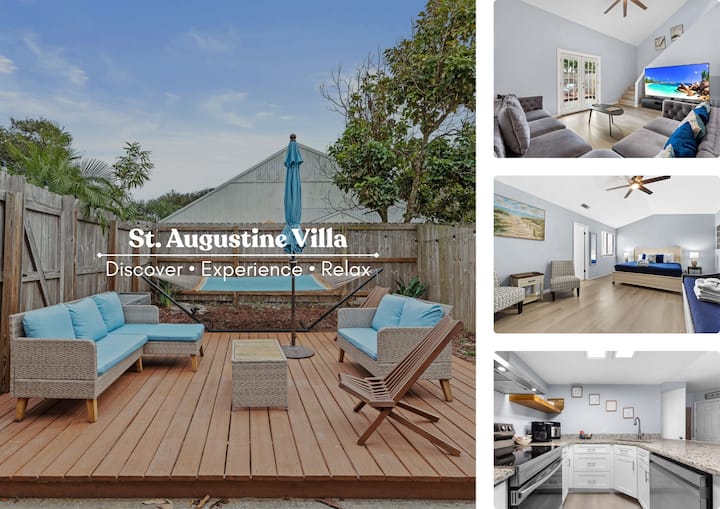 Serene St. Augustine Villa – Steps From The Beach - Vilano Beach, FL