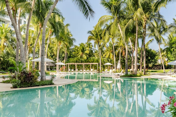 La Isla Diamante Apartment With Beach And Spa - Acapulco