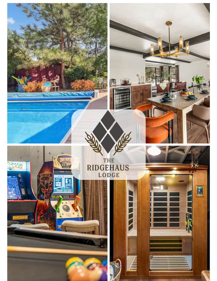 Sleeps 17 • Pool • Hot Tub • Sauna • Mountain View - Wheat Ridge, CO