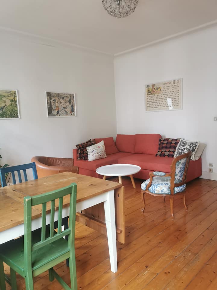 Appartement Charmant Avec 2 Chambres + Canapé-lit - Strasbourg