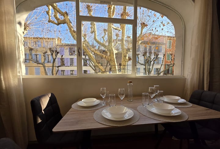 Vue Gassendi & Art Déco : King Size • Verrière - Digne-les-Bains