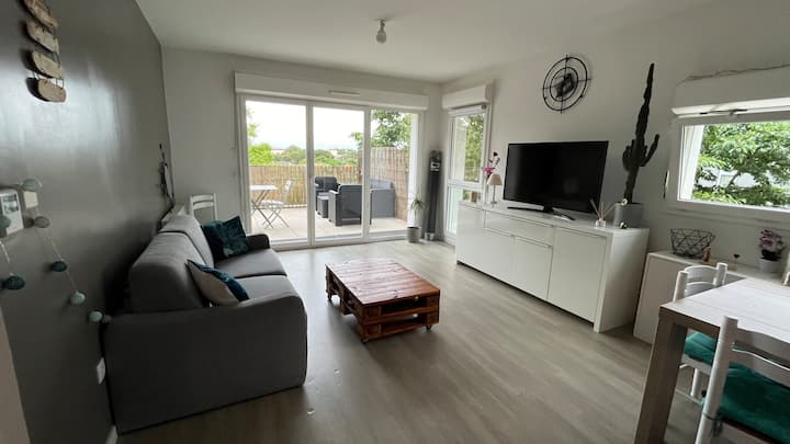 Appartement Meublé Proche Plage Et Commerces - Saint-Nazaire