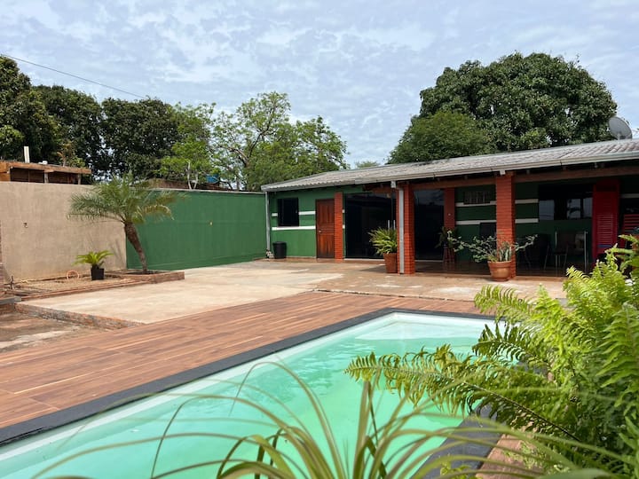 Lótus Lounge – Piscina, Conforto E Quintal Amplo - Amambay