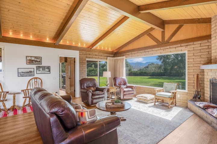 Solvang's Gem: Large, Private Country Home - Solvang, CA