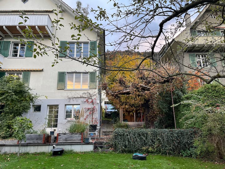 Ruhige, Zentrale 3.5-zimmer-wohnung Mit Alpenblick - 土恩