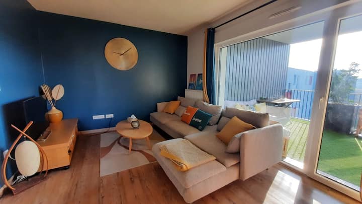 Appartement Strasbourg - 3 Chambres - Terrasse - Straatsburg