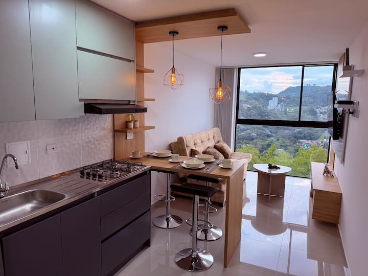 Nuevo Apartamento Moderno, Espectacular Vista - Manizales