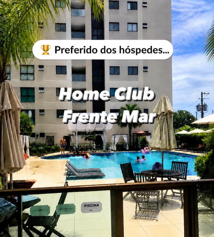 Dicézar Home Penha • Apto Com Vista Mar E Piscina - Penha