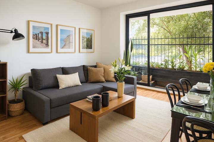 Stylish Col Roma Stay W Balcony Over Plaza Cibeles - Mexico City