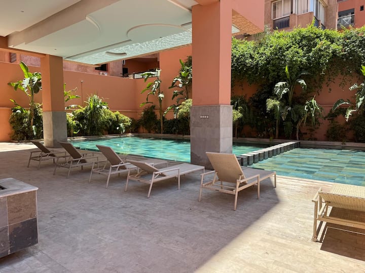 Piscine • Centre Ville • 1 Ch Chauffée • Parking - Marrakesh