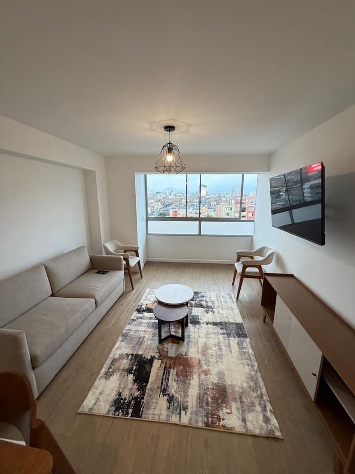 Apartment In Miraflores|modern|laundry|expressway - Pérou