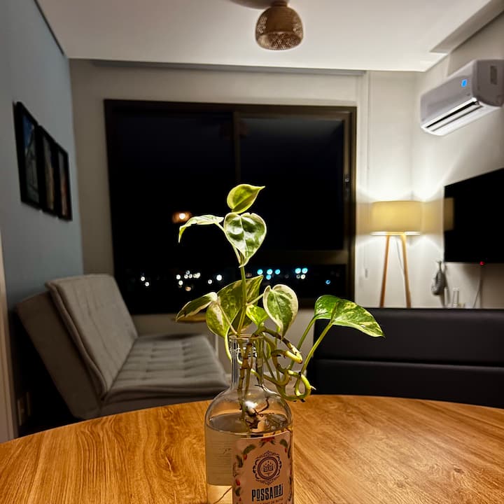 Apê 1 Quarto, Parque Una, Churrasqueira, 4 Pessoas - Pelotas