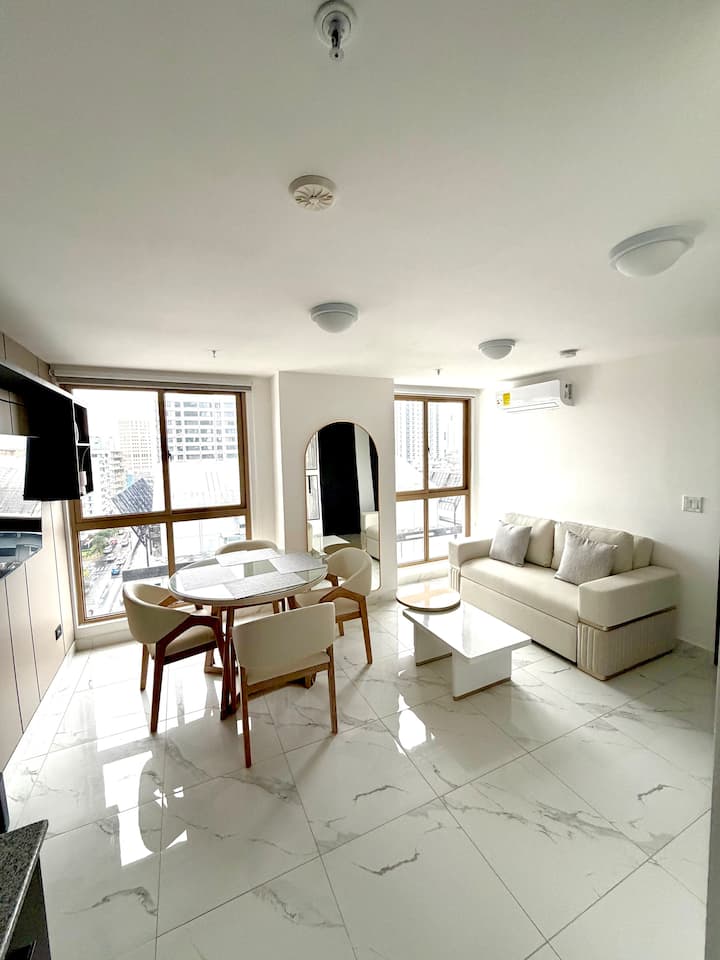 Moderno Apto En Obarrio • 1 Cama +Sofá Cama - Ciudad de Panamá