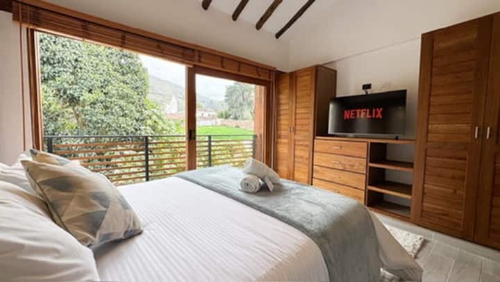 Apto A 3 Cuadras De La Plaza, Moderno Y Con Balcón - Villa de Leyva