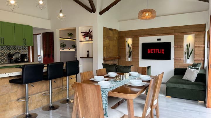 Con Chimenea Y Balcón A Tres Cuadras De La Plaza - Villa de Leyva