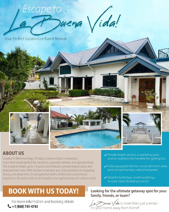 Villa Buena Vida, Westmoorings, Diego Martin - Trinidad and Tobago