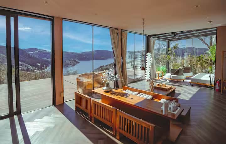 箱根の絶景独り占め 展望デッキ - 湯河原町