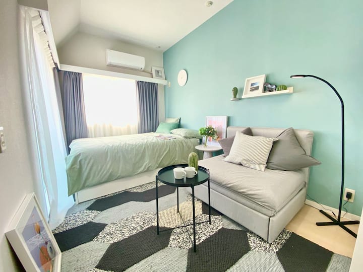 B1设计师全新作品*小而精致的小公寓*池袋 超级商圈 *交通枢纽 直达新宿上野涉谷银座品川皇居 - Ikebukuro