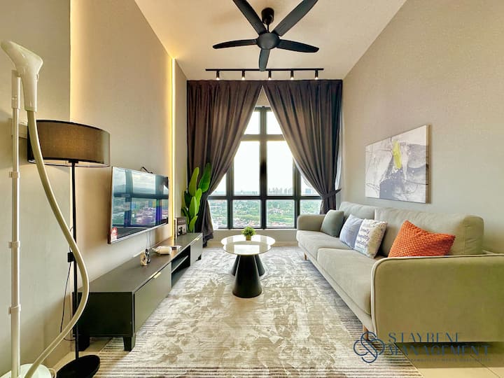 37 Near Ksl·space Residency Jb·cozy 2bedroom/4pax - 조호르바루