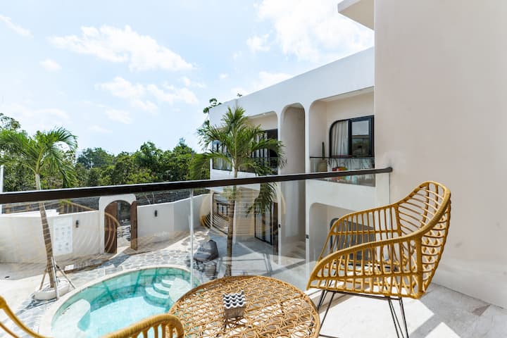 Wooden Charm | Seaview Apartment At Balangan - Uluwatu