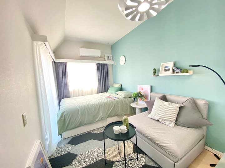 C1设计师全新作品*小而精致的小公寓*池袋 超级商圈 *交通枢纽 直达新宿上野涉谷银座品川皇居 - Ikebukuro