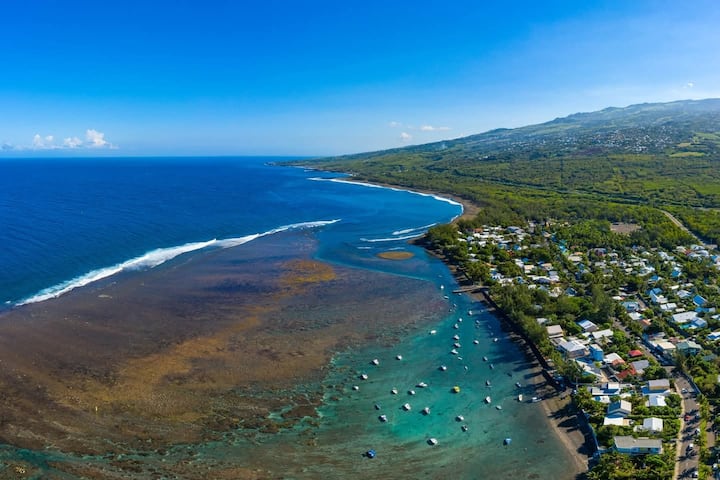 Lakaz Sable Noir, Grand Appart Avec Accès Piscine - La Réunion