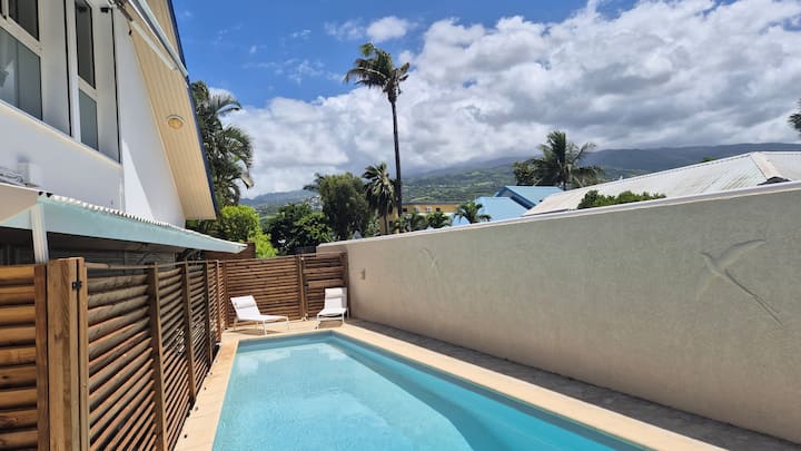 Lakaz Sable Noir, Grand Appart Avec Piscine - La Réunion