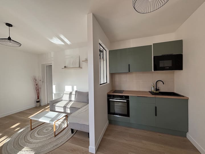 Charmant Appartement Pour 2 Personnes Proche Seine - Mennecy