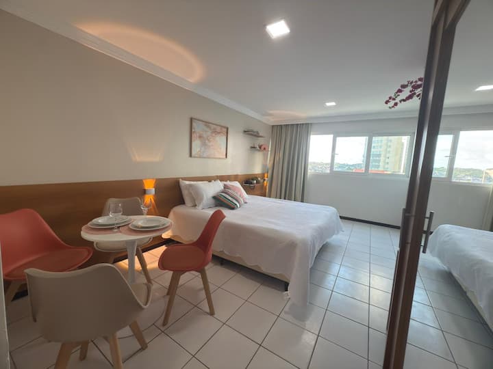 Flat Aconchegante C/ Vista Mar + Morro Do Careca - Natal