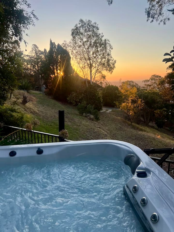 On The Deck At Bel-air - Spa - Adelaide