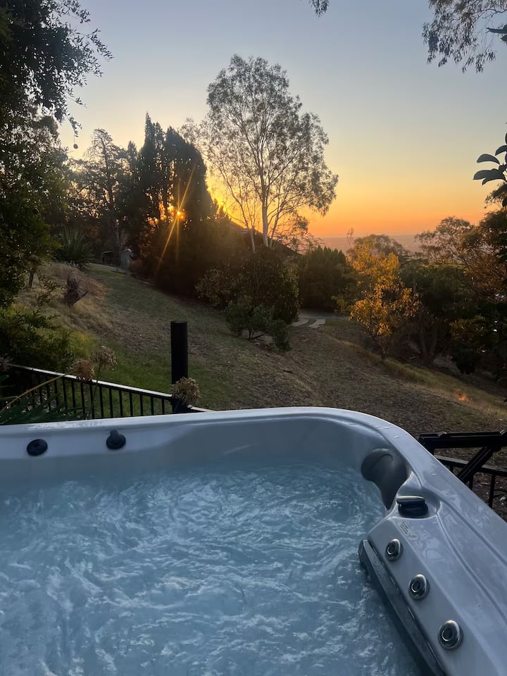 On The Deck At Bel-air - Spa - South Australia