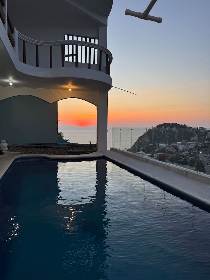 “El Precioso” (Alberca Privada Y Vista Al Mar) - Pie de la Cuesta