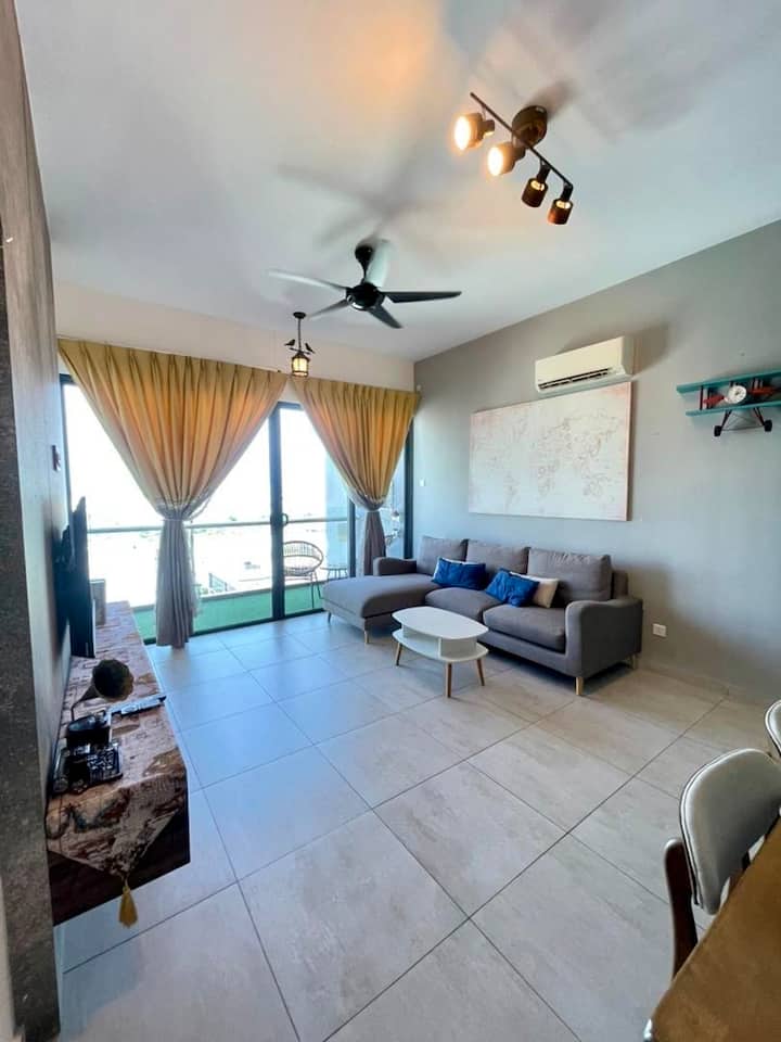 A22 Atlantis / 2br /5mins To Jonker Street/ Washer - Malacca