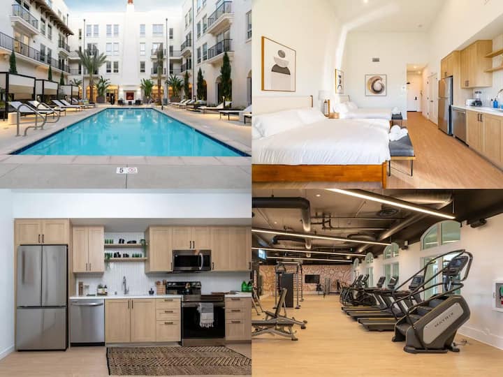 Sweet Studio W/ 2 Queens｜pool & Spa｜smart 4k Tv - Upland, CA