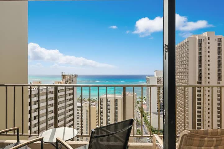 New Listing Oceanview 29th Floor Pool+free Parking - Honolulu