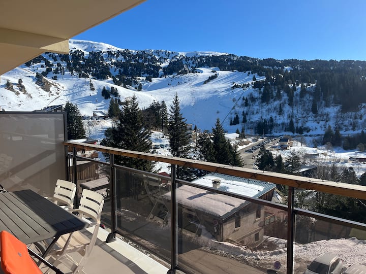 Appartement Lumineux Et Bacon Vue Montagne. - Chamrousse