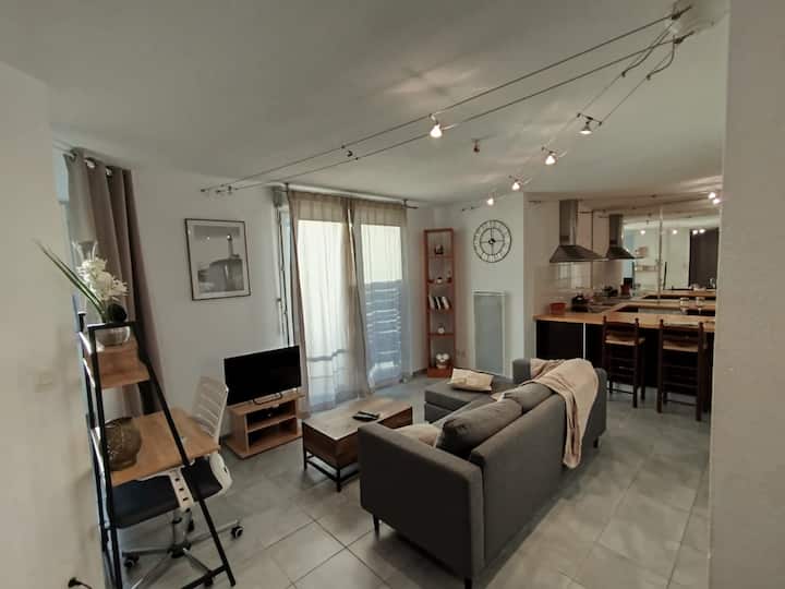 L'essentiel | Proche Stade | Clim & Parking Privé. - Blagnac