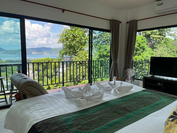 Unique Sea View House 1 Bedroom (Sabaly B1) - Patong