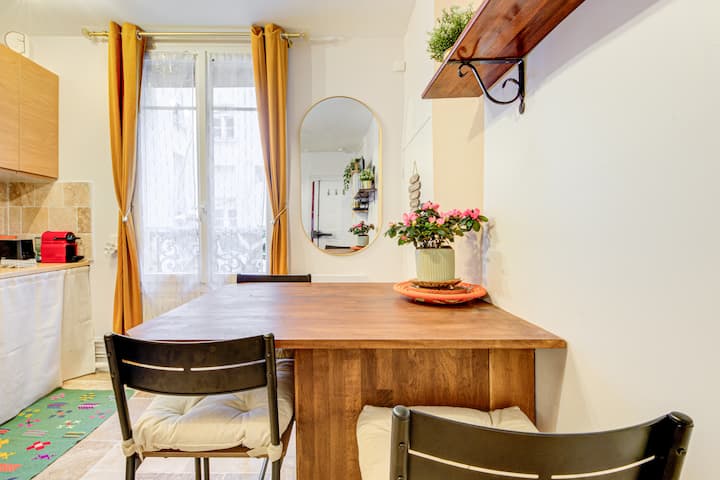 Petit Studio Cosy Quartier Branché Charonne - Paris