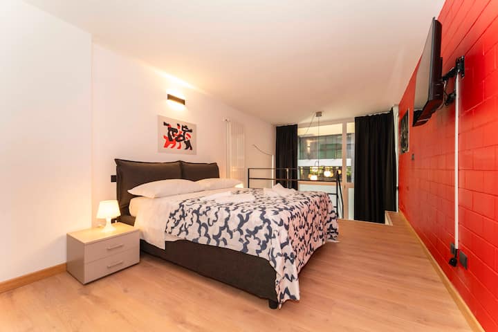 [Torino-centro]augusta4 Loft X4 A/c Valentino Park - Turin