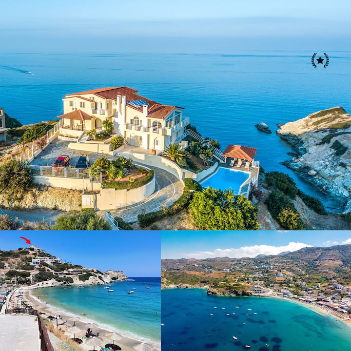 Walk To Beach & Restaurants / Private Pool / Gym - Kreta