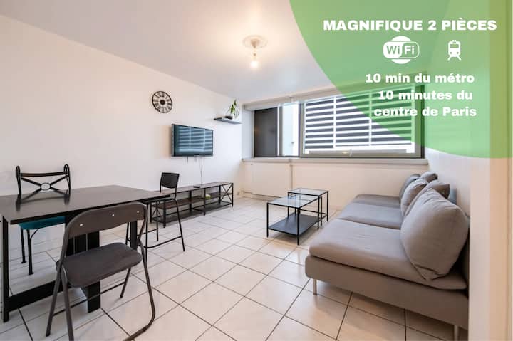 Sublime & Lumineux 2 Pièces - Montreuil