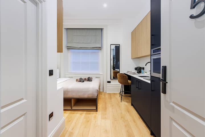 (21/f05)bayswater/hyde Park New Studio Zone1+wi-fi - Belgravia - London
